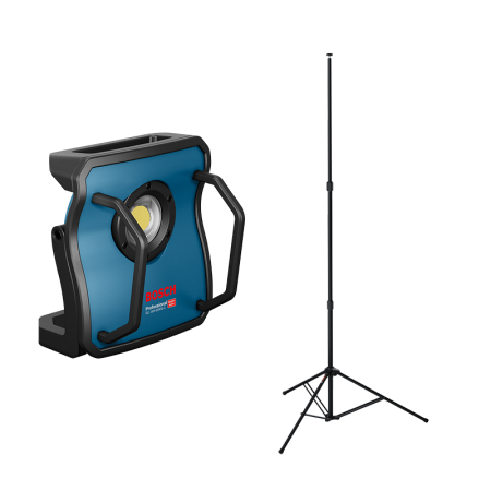 Lampe GLI 18V-10000 C + Trépied GLT 300-40 BOSCH : Ref ...